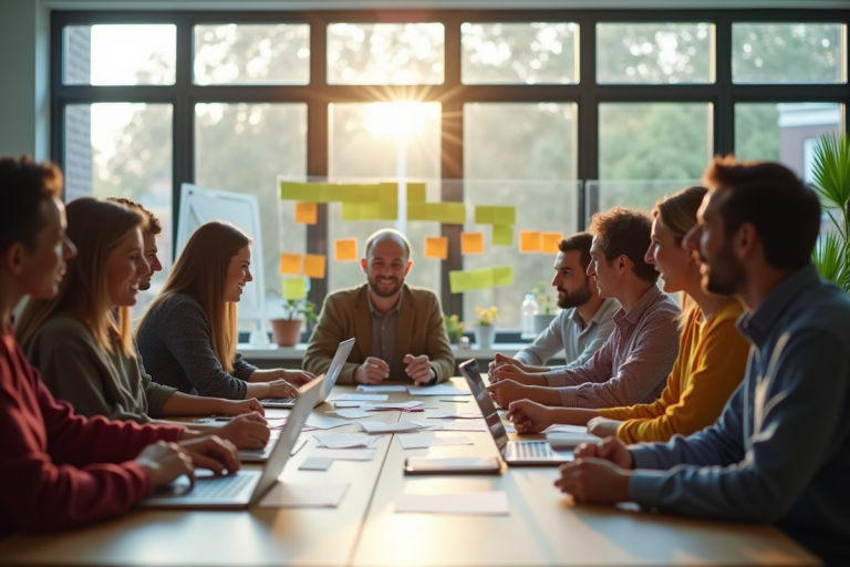 Organisation d'un atelier collaboratif : étapes et conseils clés - Le Bilan